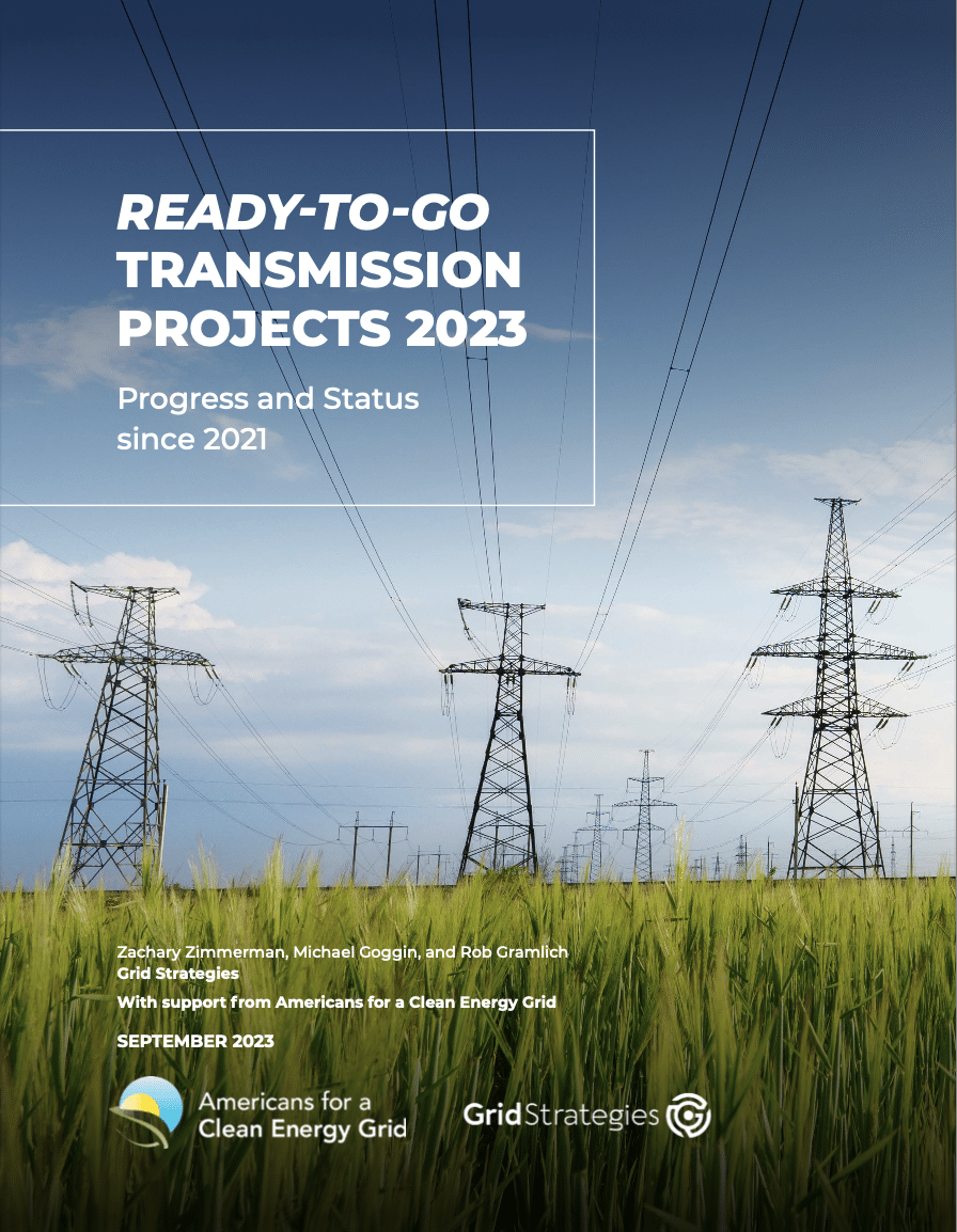 Transmission Projects Ready to Go